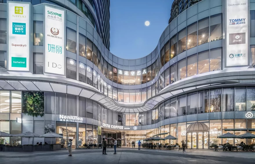 MOMOPARK 西安地铁置业时代广场 | UDG联创| - 景观网