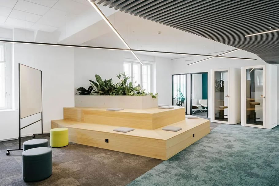 NEW WORK维也纳办公设计 | Sieber - 景观网