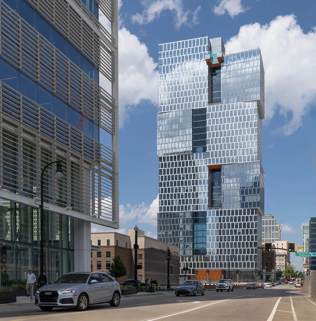 纳什维尔公寓塔楼Alcove | GP建筑设计事务所 - 景观网